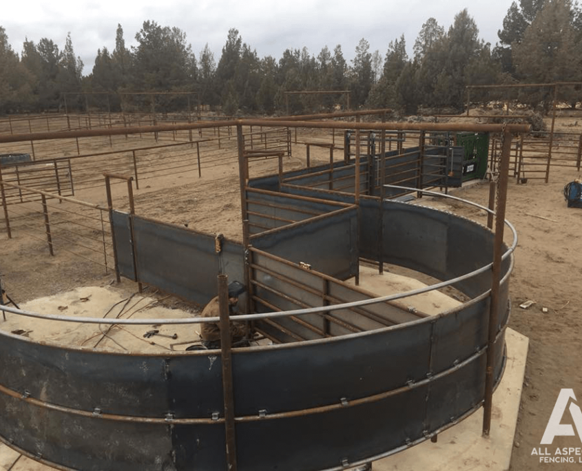Corral Installation and Repair in Central Oregon - All Aspects Fencing